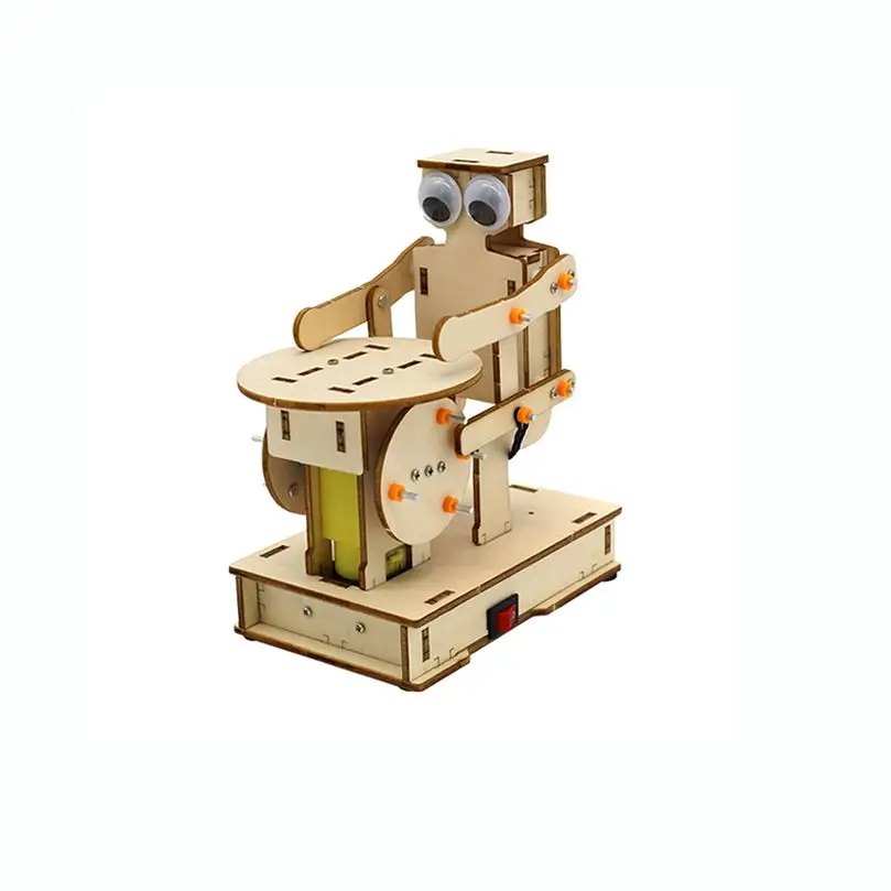 Homemade Wooden Robot