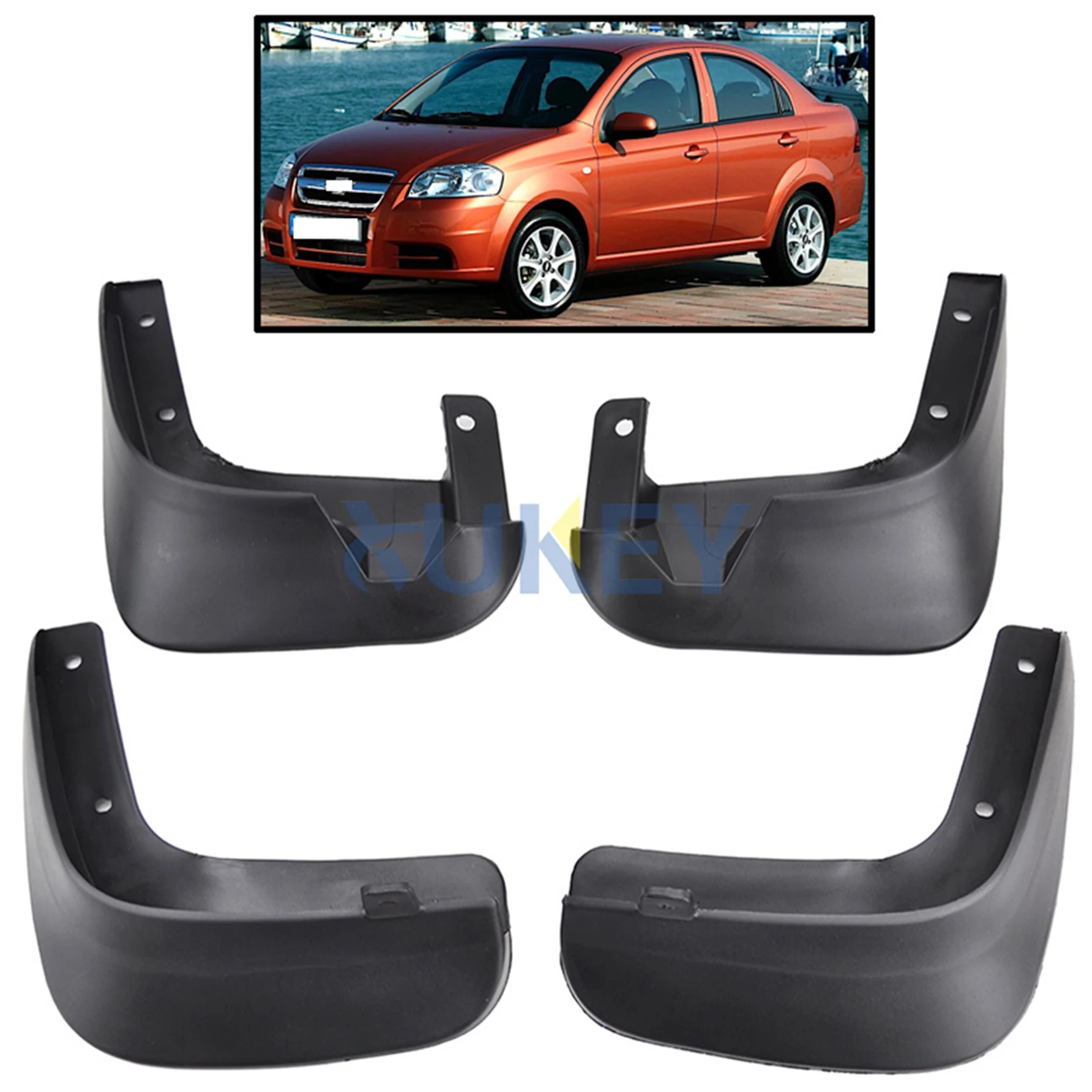 Guardabarros para Chevrolet, para Aveo, Daewoo, Gentra, Holden, Barina ...
