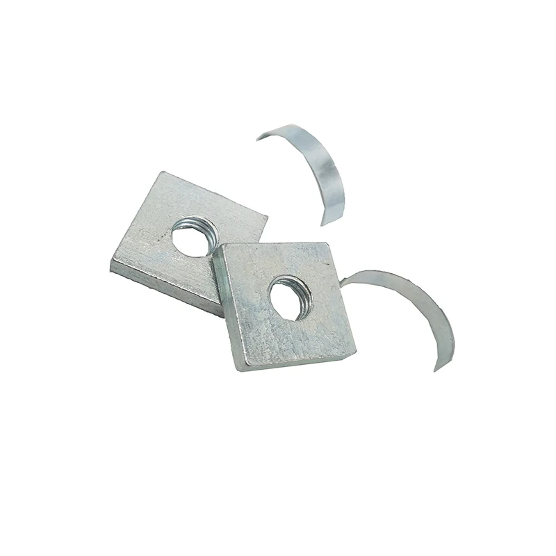 30pcs M4 M5 M6 M8 Spring Square Nut Rectangular Nuts Aluminum Profile ...