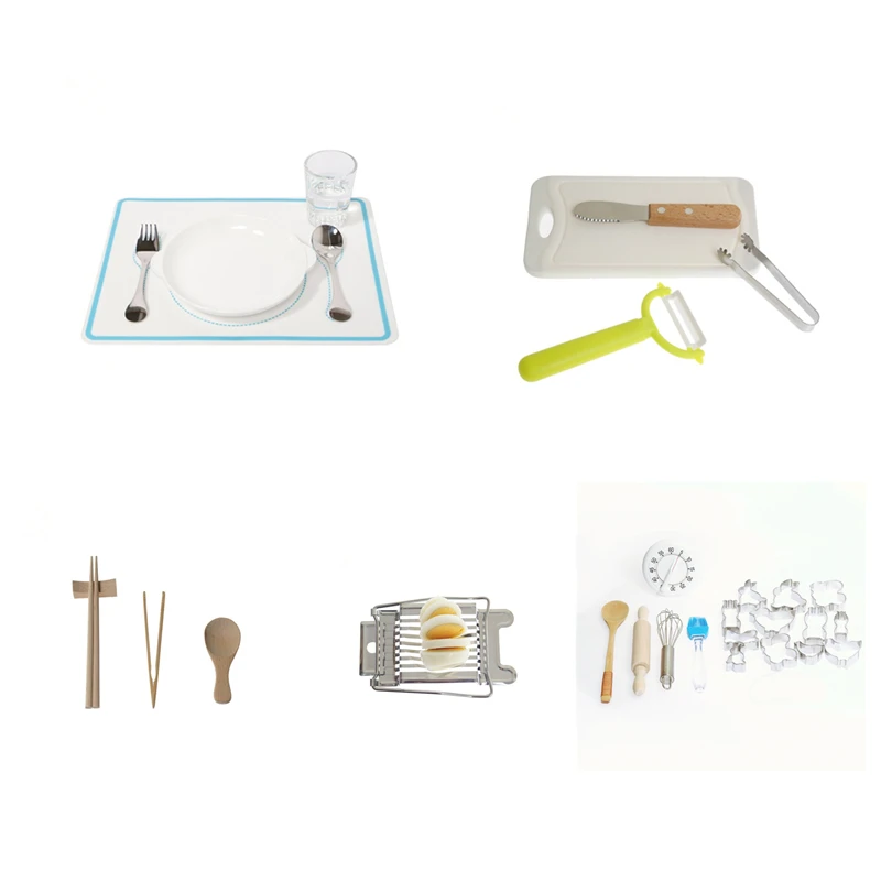 Practical Life Montessori Materials | Learn Basic Life Skills Toys ...