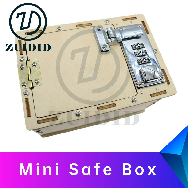 ZUIDID escape room Mini Safe Box enter the correct password and pull ...