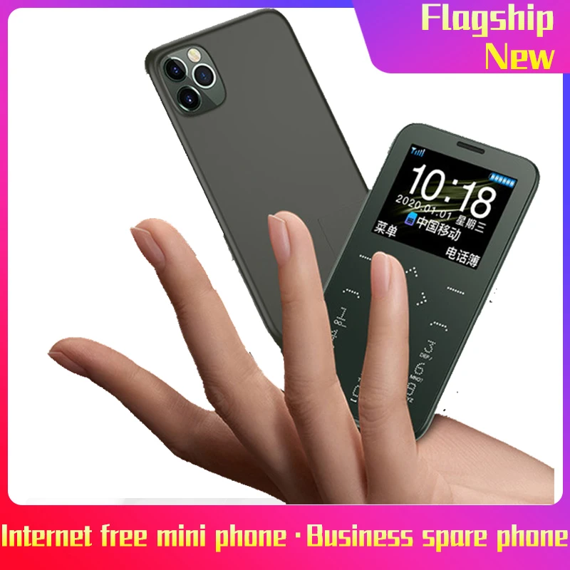 Ultra-Thin-Mini-Cell-Card-Phones-Telephone-GSM-SIM-Card-For-Student ...