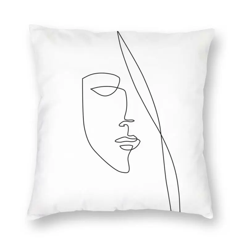 Square Pillow Line Drawing