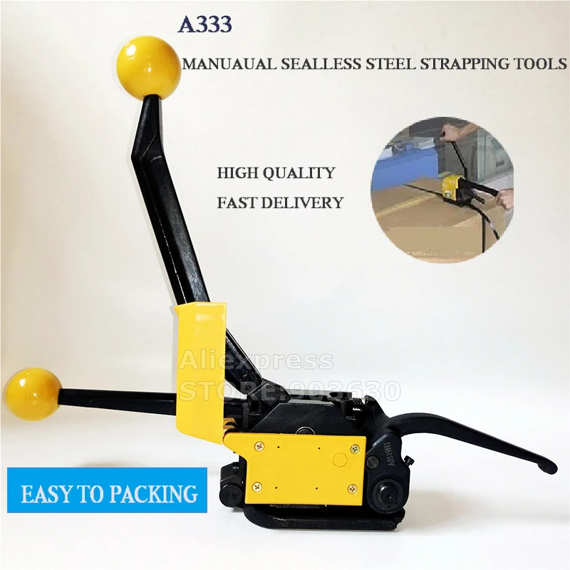 Portable-Manual-Sealless-Steel-Strapping-Machine-Metal-Strapping-Tool ...