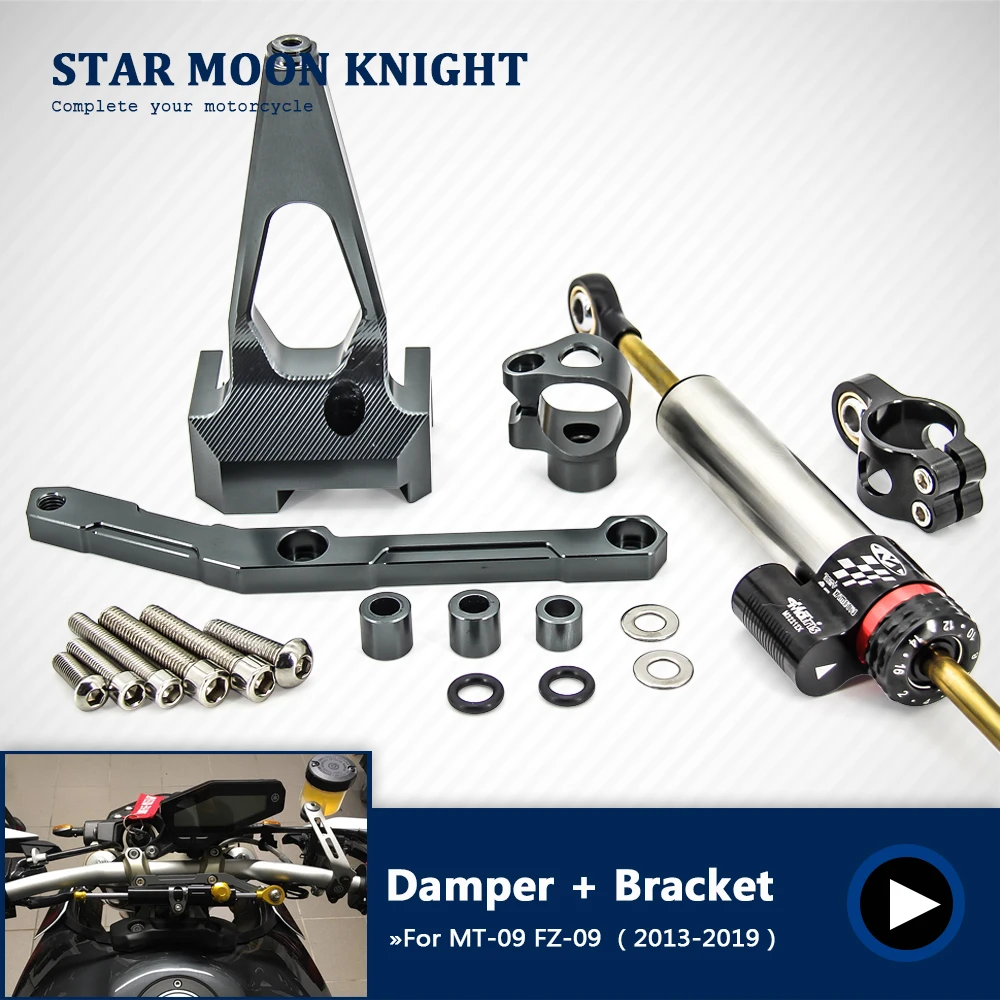 For-YAMAHA-MT-09-FZ-09-MT-09-MT09-FZ09-Motorcycle-Accessories-Steering ...