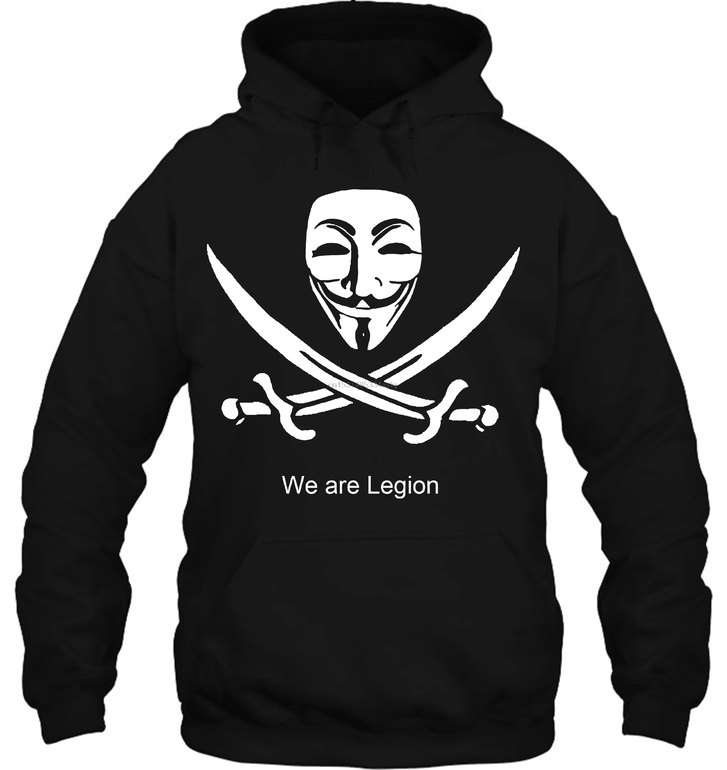 Men Hoodie We Are legion Anonymous hacking computer hacker Women ...
