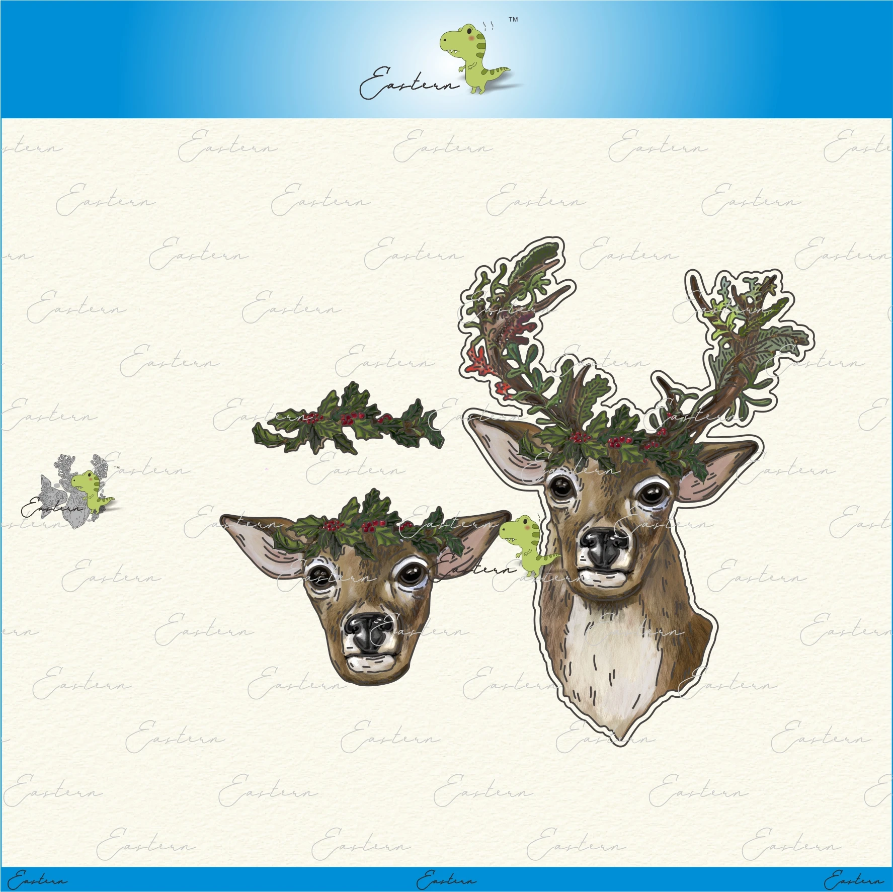 reindeer metal cutting dies 2021 new diy molds Scrapbooking Paper ...
