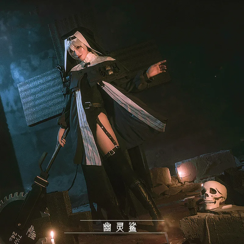 Game Arknights Specter Cosplay Costume Specter Dress Fancy Outfit Full ...