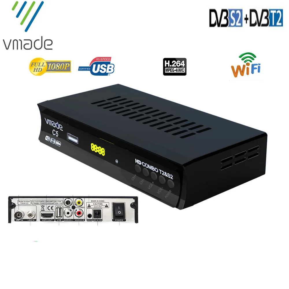 2020 DVB T2 S2 digital Set top box Full HD DVB S2 Dvb t2 TV tuner ...