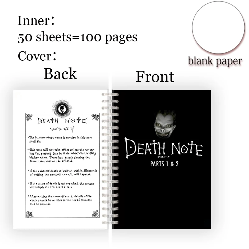 Death Note Book Pages