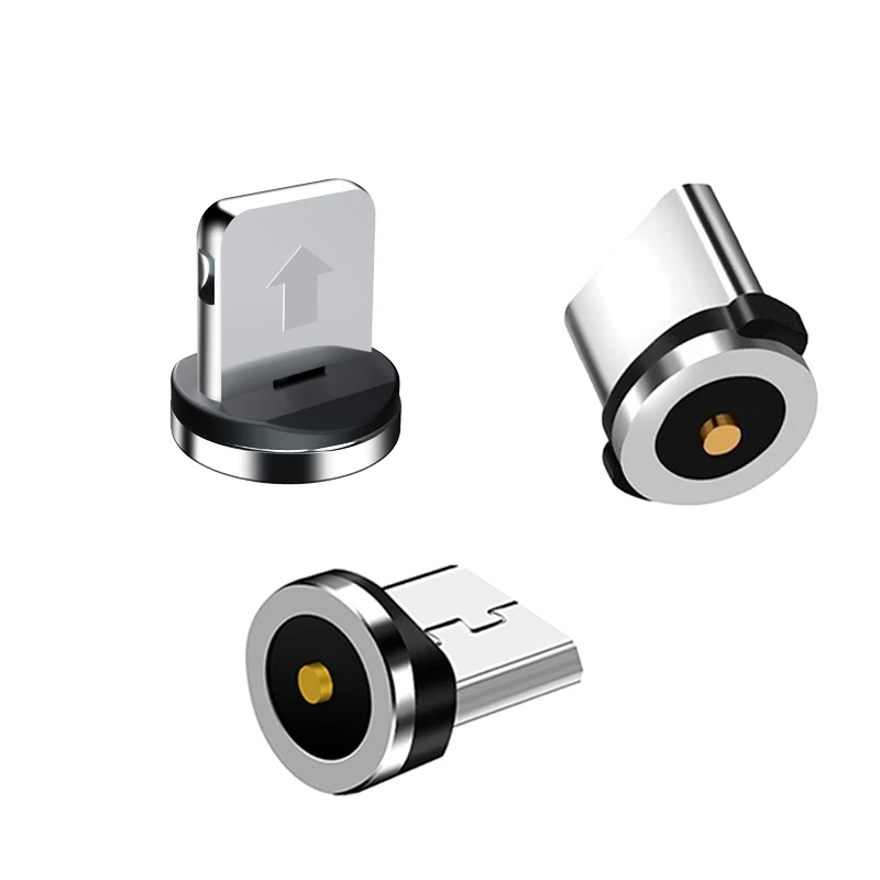 Magnetic-Plug-2-Pin-Magnetic-Charging-Cable-Adapter-Micro-USB-Type-C ...