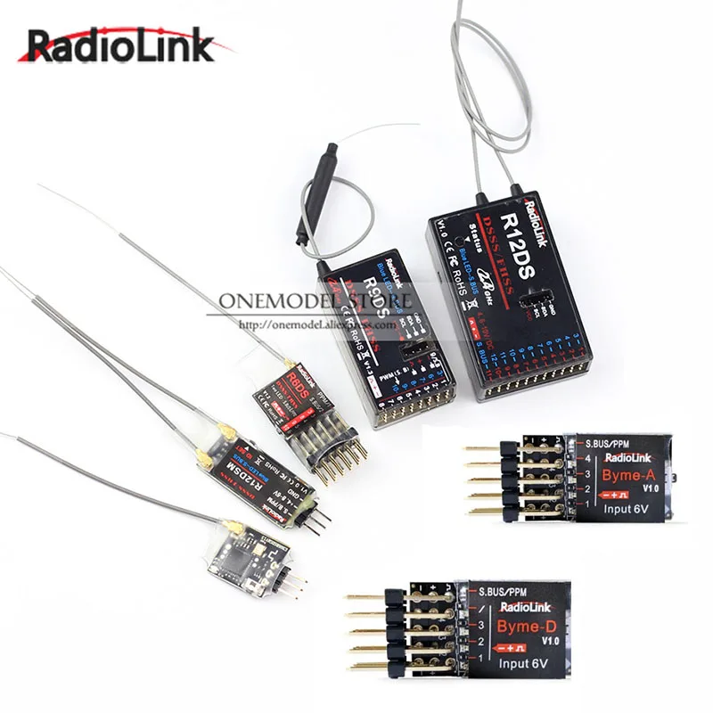 Radiolink-R12DSM-R12DS-R9DS-R6DSM-R6DS-Rc-Receiver-2-4GHZ-6-9-10-11 ...