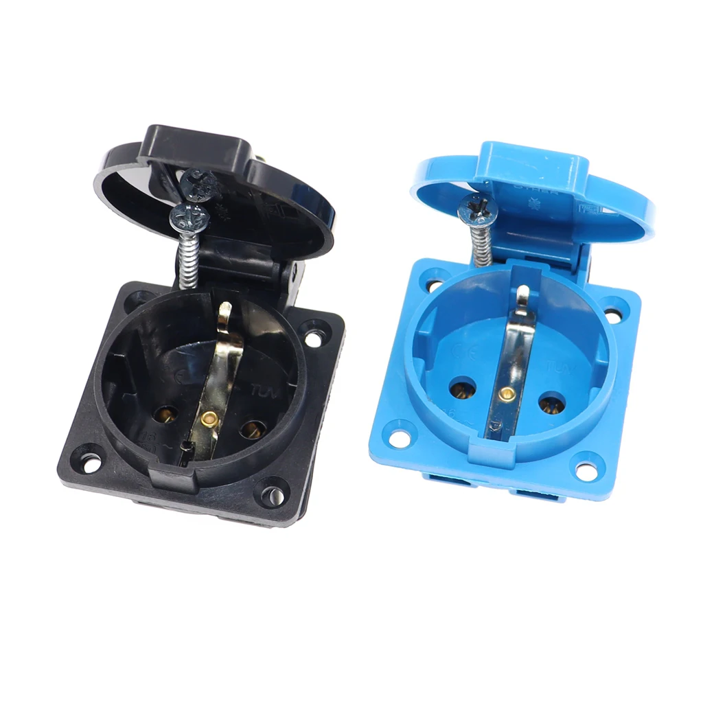 Germany Waterproof Industrial Socket AC Power Socket German Industrial ...