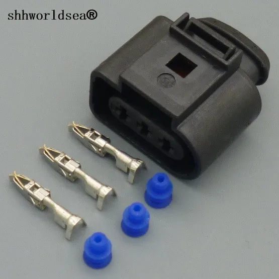 Shhworldsea 1sets 3 pin for VW auto waterproof connector 1J0973723 car ...