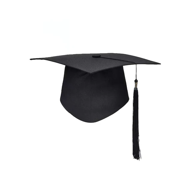 Graduation Cap Black And White