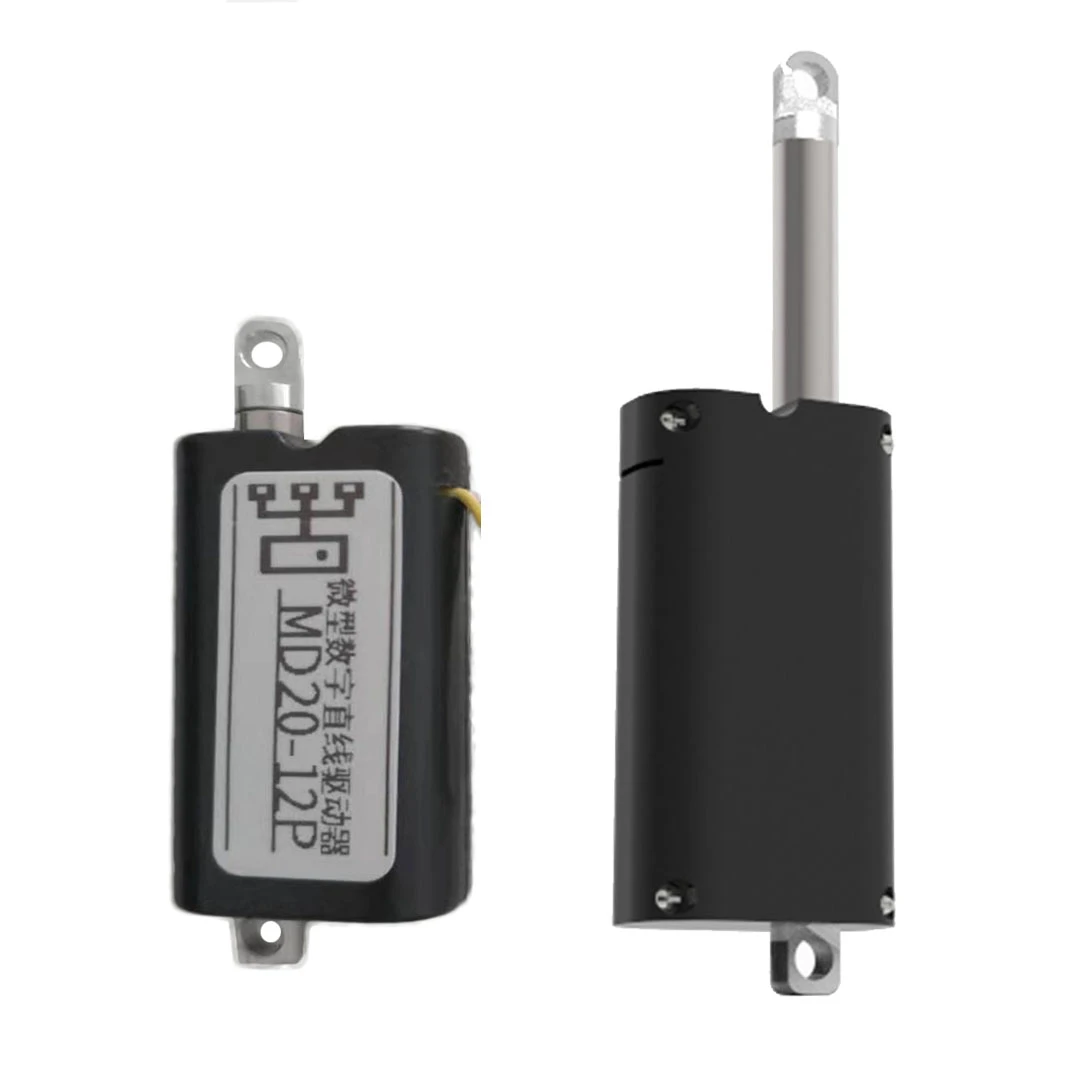 Servo Electric Cylinder Retractable Rod Mini Linearly Actuator Drive ...