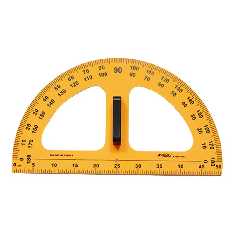 Multifunction Teaching Ruler Set Triangle Compasses Protractor ...