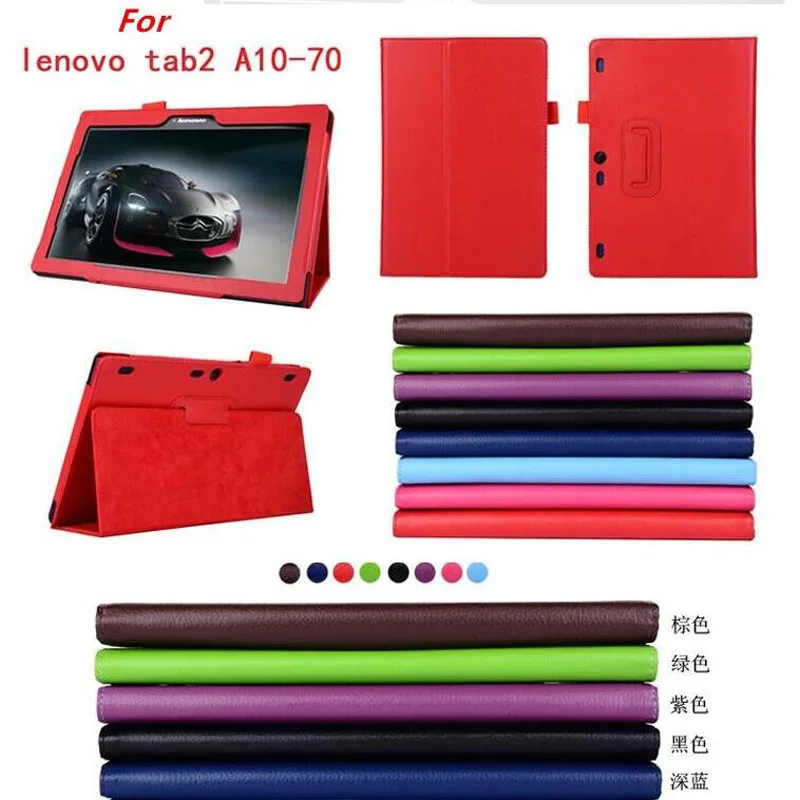 Tablet-case-For-lenovo-Tab2-a10-70-A10-70F-L-A10-30-x30F-case-smart ...