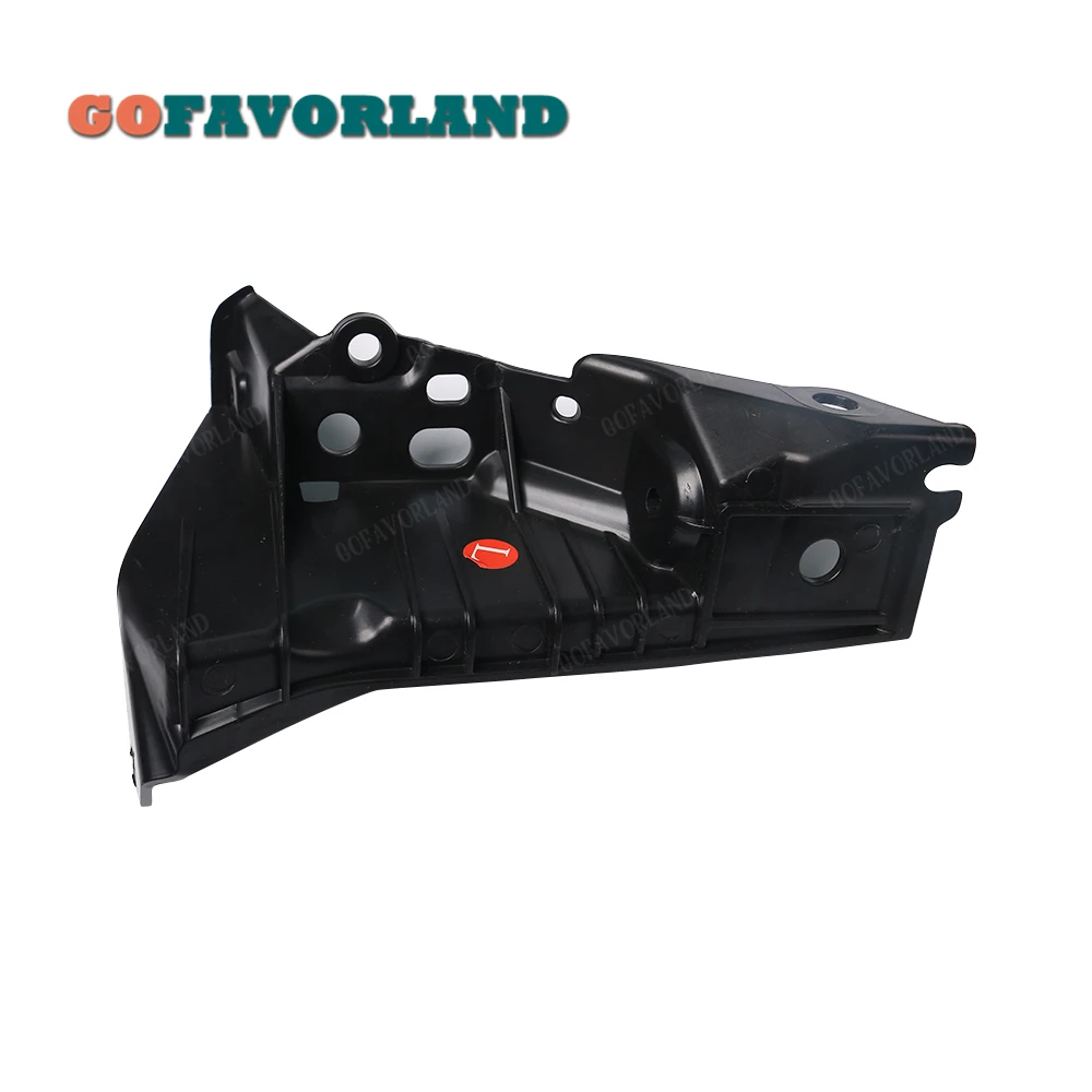 좌측 라디에이터 코어 지지대 펜더 장착 브래킷, 검정색 플라스틱 C2D5984 C2D39469 재규어 XJ XJR 지원 ...