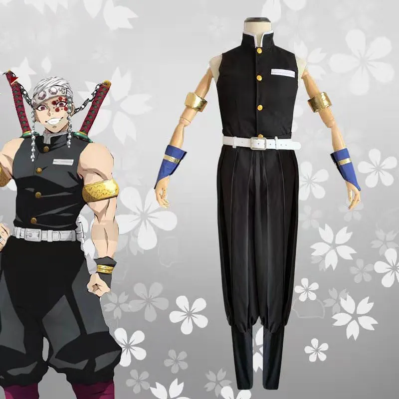 Anime Demon Slayer Uzui Tengen Kisatsutai Cosplay Costume - AllCosplay.com