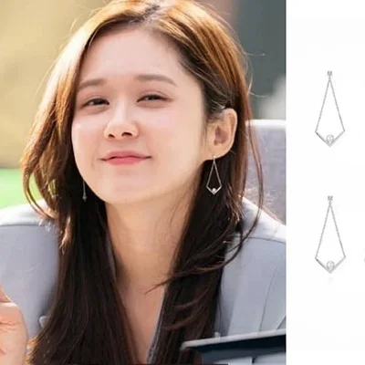 Jang nara vip brinco de orelha perfurante, de chifre coreano, feminino ...