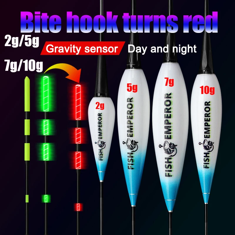 Fishing Smart Electronic Float Gravity Sensor Led 2g 5g 7g 10g Great ...