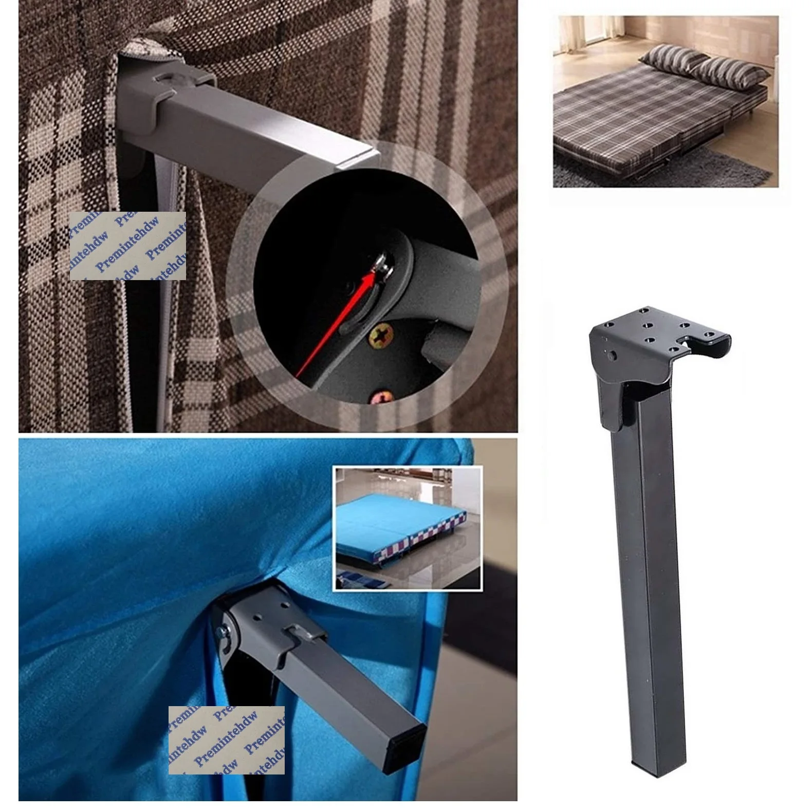 2Pcs Black 25 25MM Square Tube RV Folding Leg Couch Sofa Bed Push Locking Trigger RV Bar AliExpress 1503