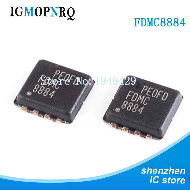 5pcs-lot-FDMC8884-QFN-MOSFET-Metal-Oxide-Semiconductor-Field-Effect ...