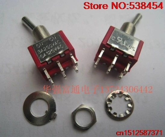 5PCS-Torque-switch-shaking-head-switch-pull-switch-3rd-gear-6P-toggle ...
