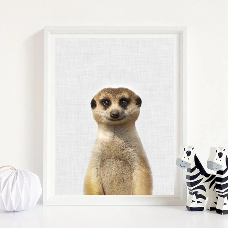 MEERKAT Print Meerkat Printable Nursery Decor Animal Prints Printable ...