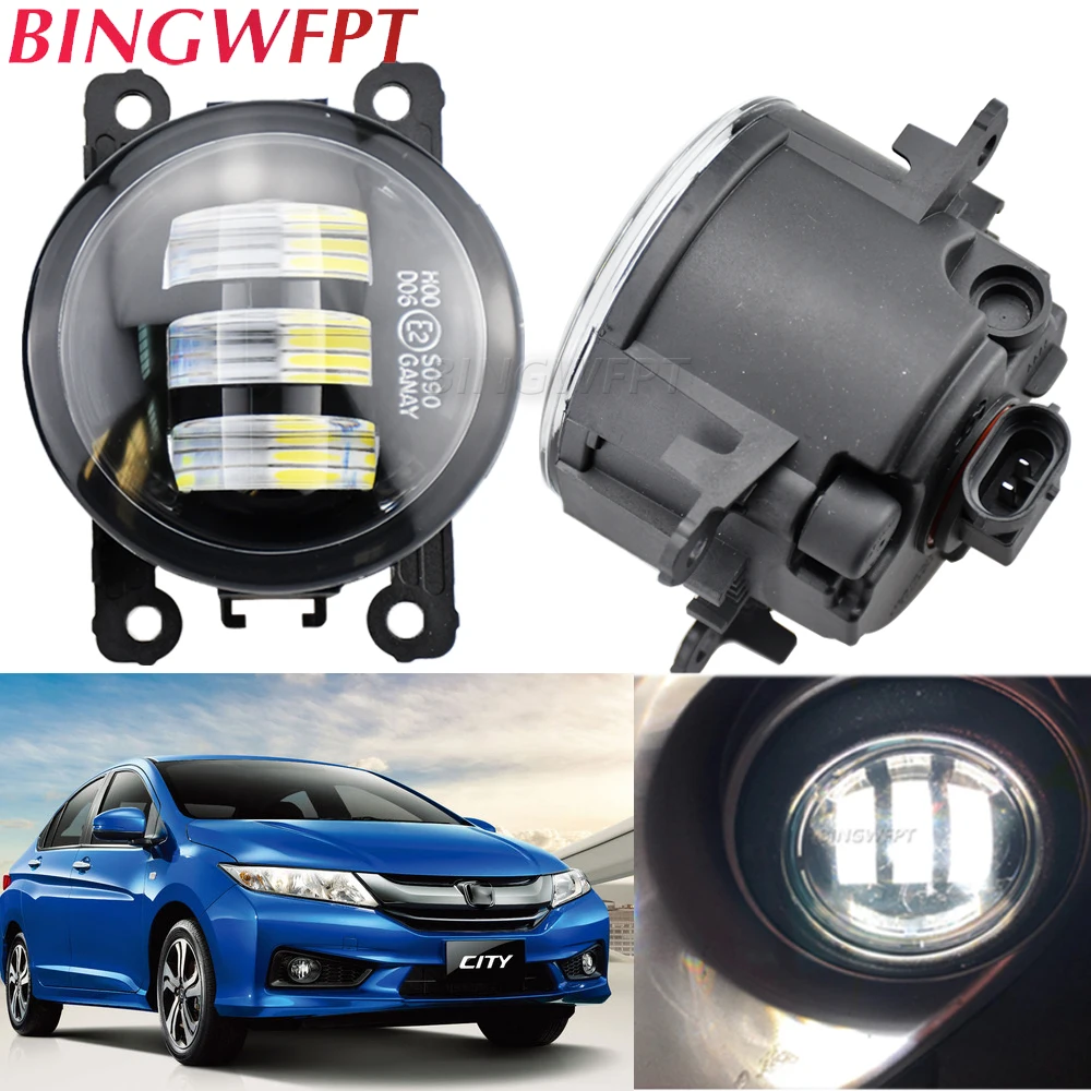 2x-Car-Fog-light-Daytime-Running-Light-For-Honda-Civic-Accord-CR-V-Fit ...