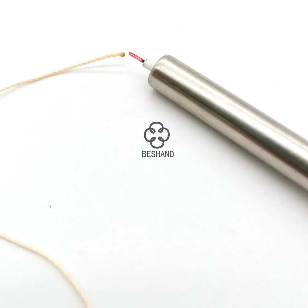 4 Step Thread Burner Iron & Leather Threader Wax Thread Textile Sewing ...