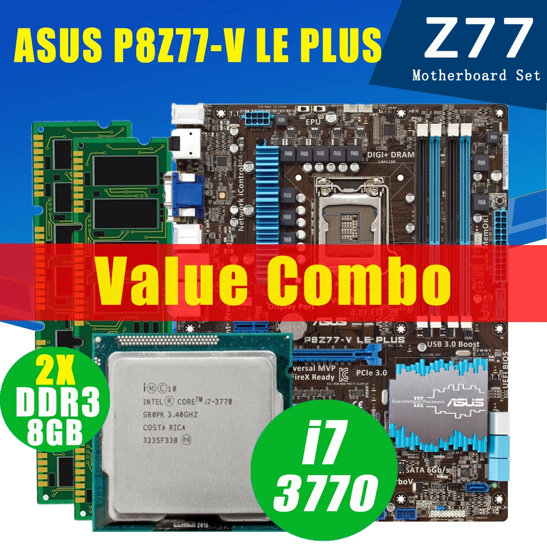 していまし core i7-3770 / P8H77-V / GTX 650Ti enUAk-m23788430683 ジャンク