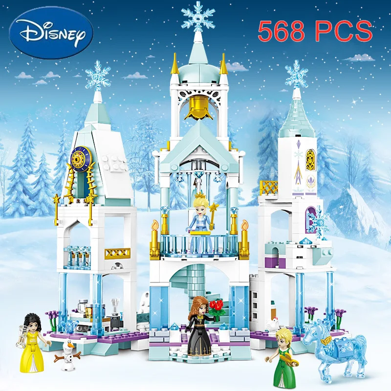 Building Blocks Bricks Toys | Elsa Castle Frozen | Blocks Elsa Frozen ...