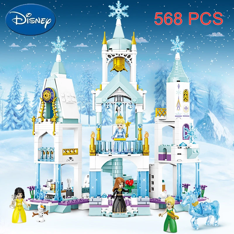 Building Blocks Bricks Toys | Elsa Castle Frozen | Blocks Elsa Frozen ...
