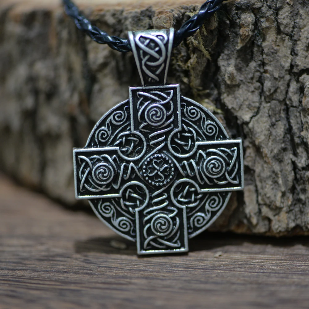 LANGHONG-1pcs-Cross-Necklace-Celtics-Armenian-cross-Druid-Necklace-For ...
