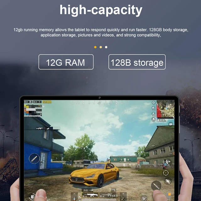 2021 new US captain 10 inch tablet，12G 515G ten core tablet, original ...