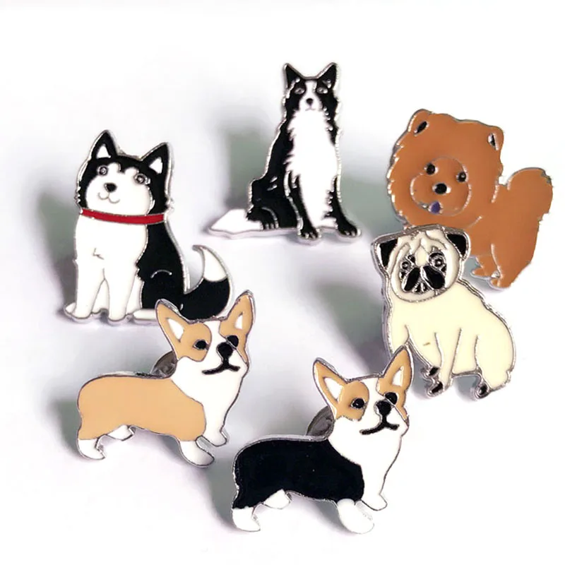 Welsh-corgi-dog-cat-Pins-brooch-for-Women-Pins-hat-Brooches-bag-Pendant ...
