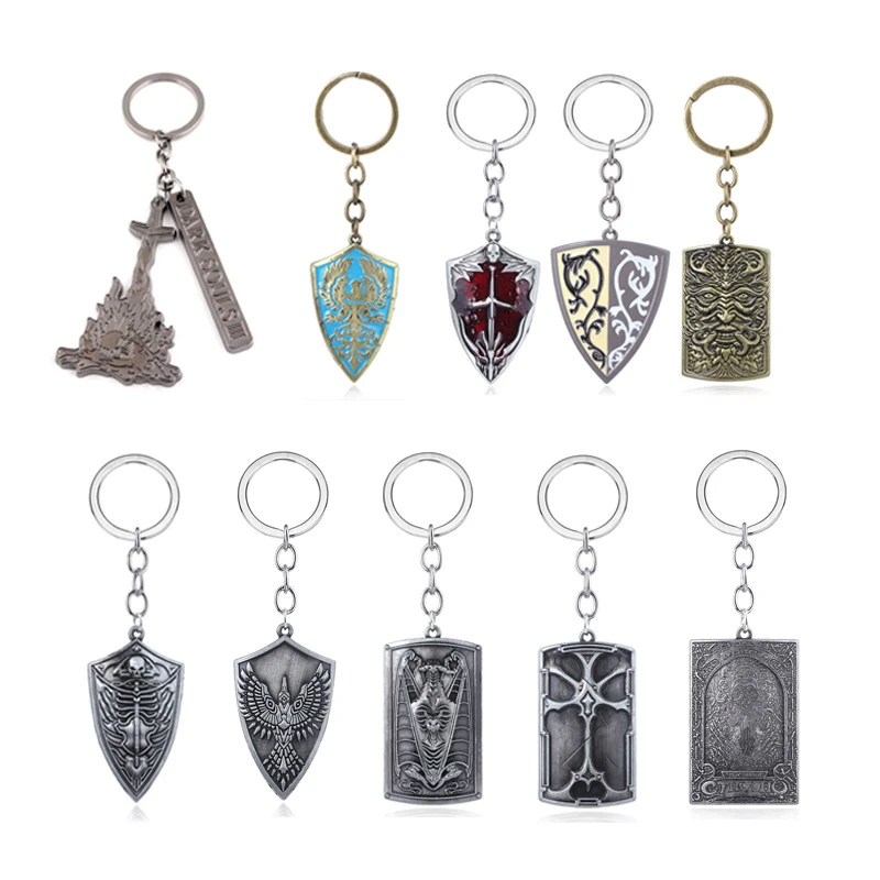 NEW-Hot-Game-Dark-Souls-3-Keychain-Knights-Sword-Solaire-Of-Astora ...