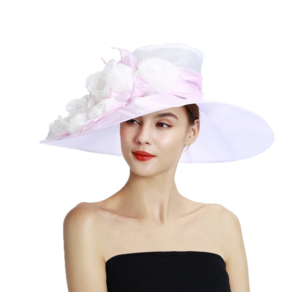 Fashion Church Caps For Women, Beach Summer Hats ,Organza Hats That ...