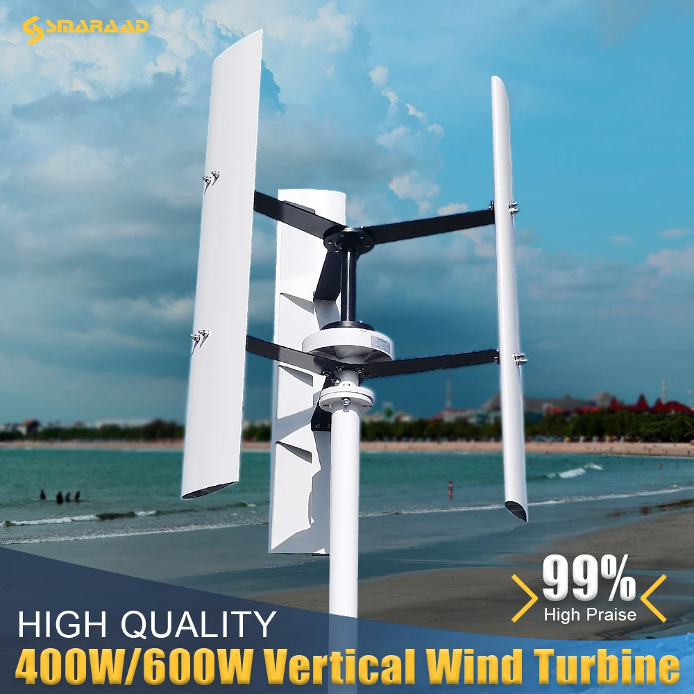 Big Sale Vertical Wind Turbine Generator 400w 600w 12v 24v 48v With ...