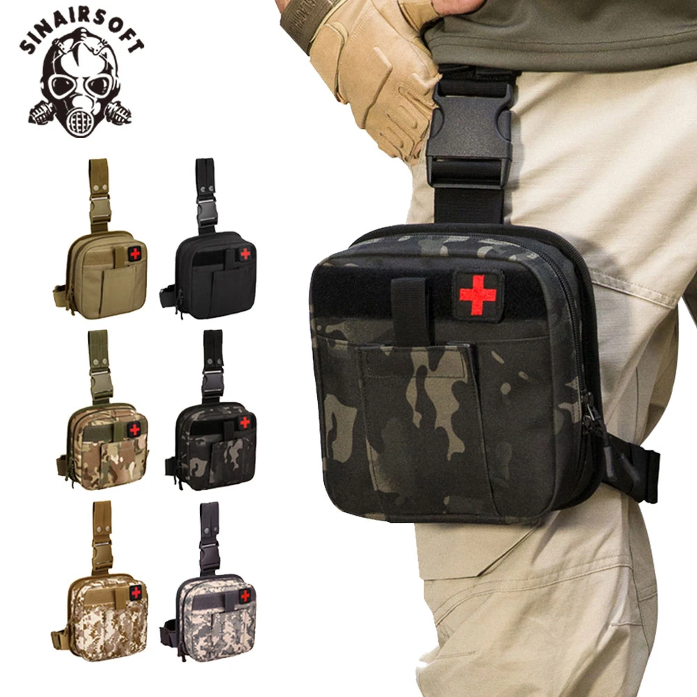 Tactical Leg pouch West bag Waterproof Military pouch Molle system ...