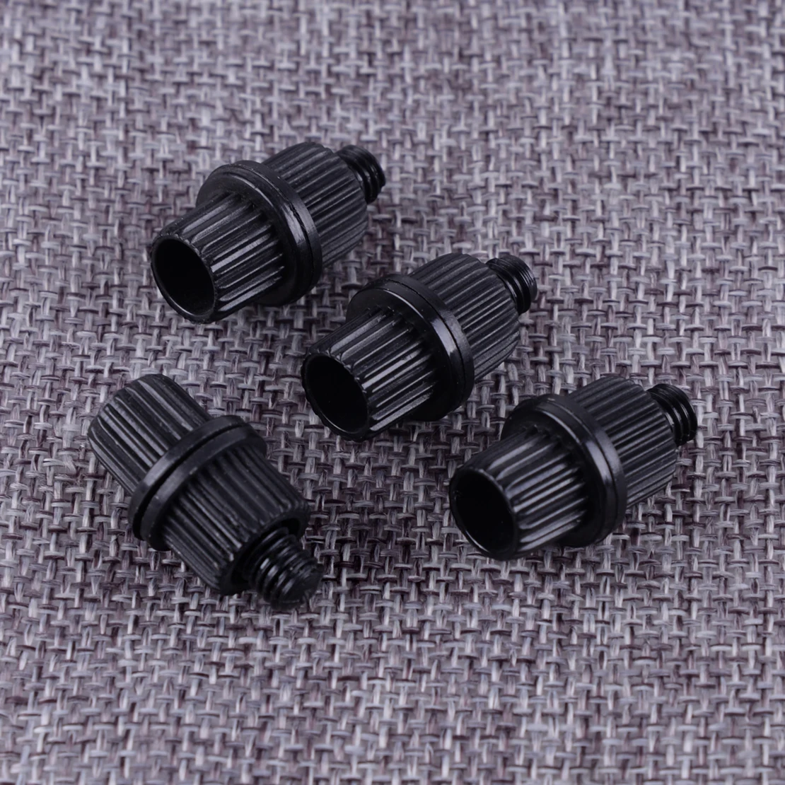 Dwcx 4pcs Black Nylon Motorcycle License Plate Frame Fastening Screws ...