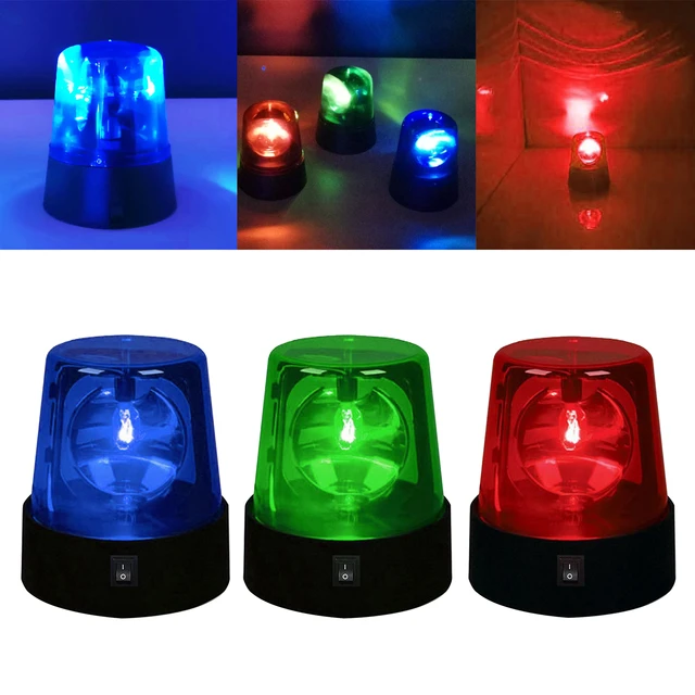 Rotating Police Lights Party