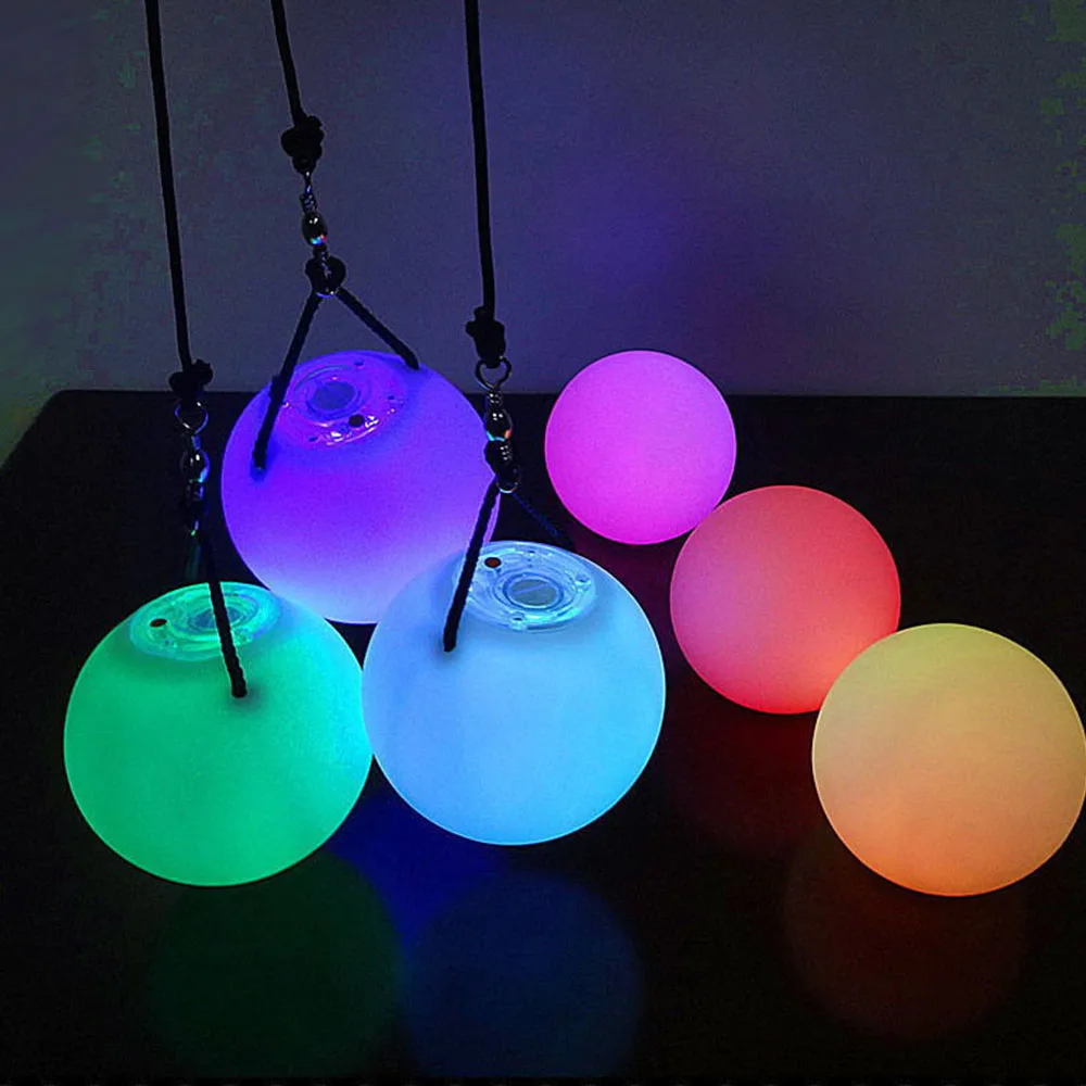 Led-Poi-Balls-For-Fire-Show-Belly-Dance-Balls-RGB-Glow-POI-Thrown-Hand ...