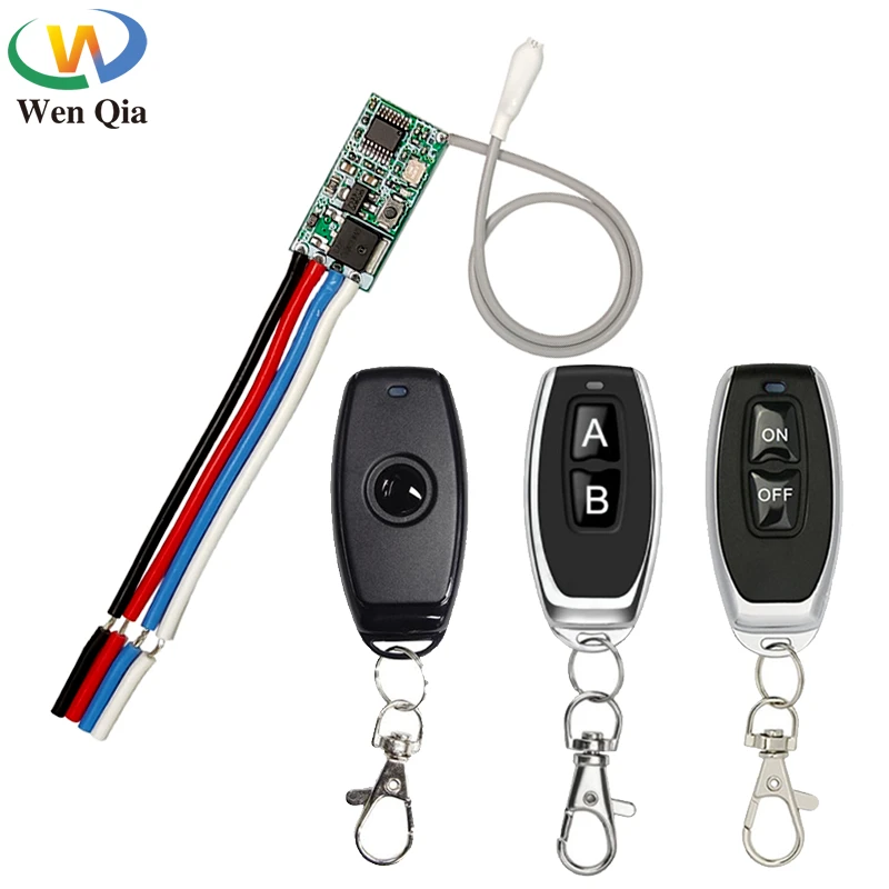 433.92mhz Universal Wireless Dc 3.6v 6v 12v 24v Remote Control Switch 1 ...