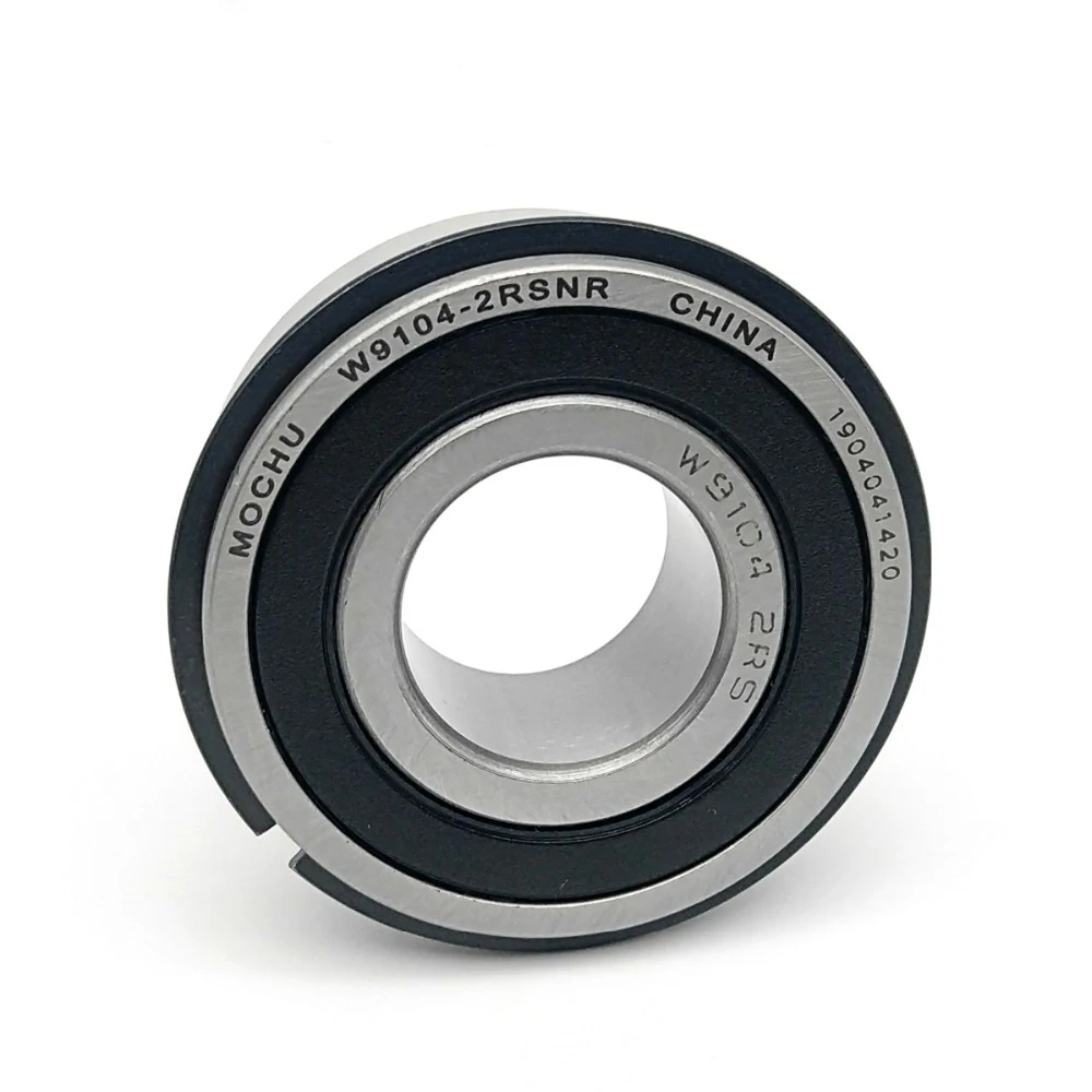 W9104 2RSNR W9104 2RS 19.05X42X17.462 그루브 및 스냅 링이있는 단열 깊은 홈 볼 베어링|수염 ...