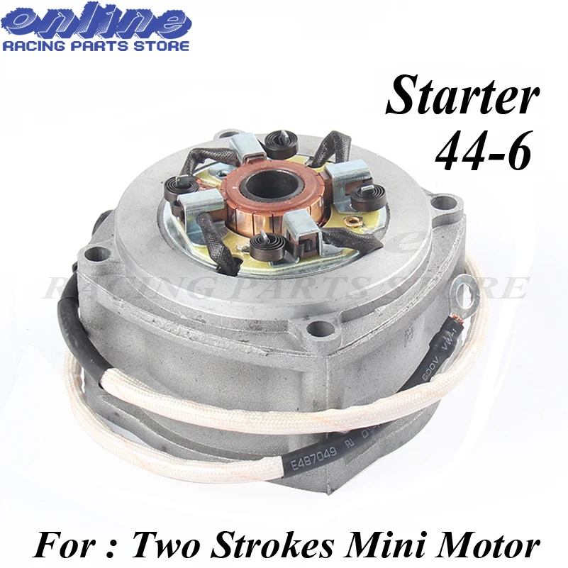 Electric Starter For 2 Stroke Engine 49cc Pocket Bike Mini Dirt Bike ...