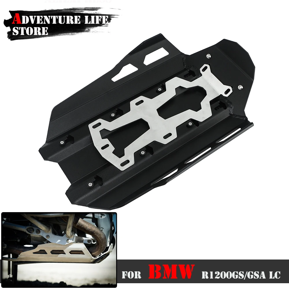 Motorcycle Frame Engine Guard Skid Plate Bash Plate Chassis Protector ...