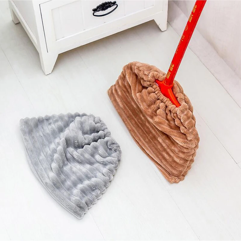 Sweep Cover Cleaning Tools Flannel Absorbent Mop Cloth Cover Easy To ...